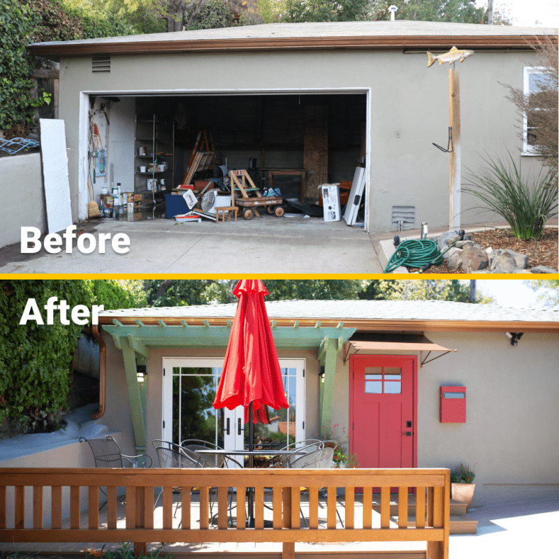 6 Shocking Garage Conversion Before and After Photos - Maxable