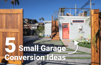 5 Small Garage Conversion Ideas: Maximizing small spaces