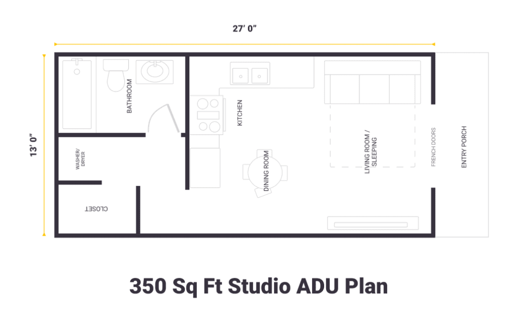 5 Best Studio ADU Plans - Maxable